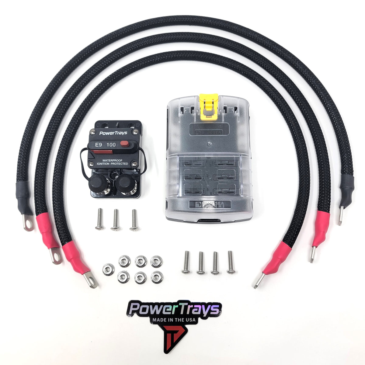 Blue Sea Fuse Block Starter Kit – PowerTrays